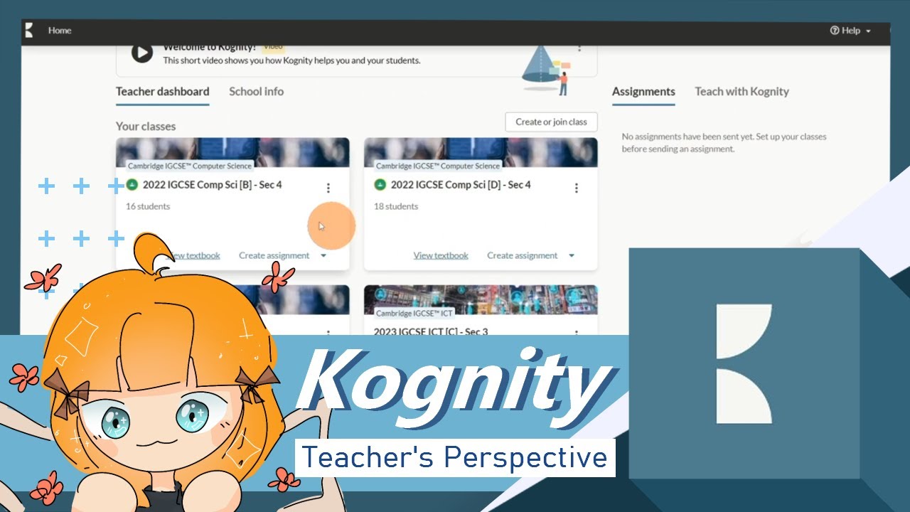 Kognity Tutorial [Teacher's Perspective] - YouTube