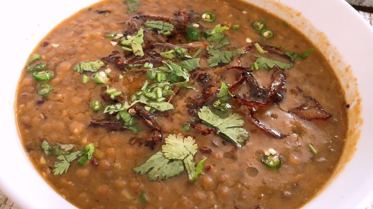Masar daal tasty and easy recipe for Urdu and Hindi - YouTube