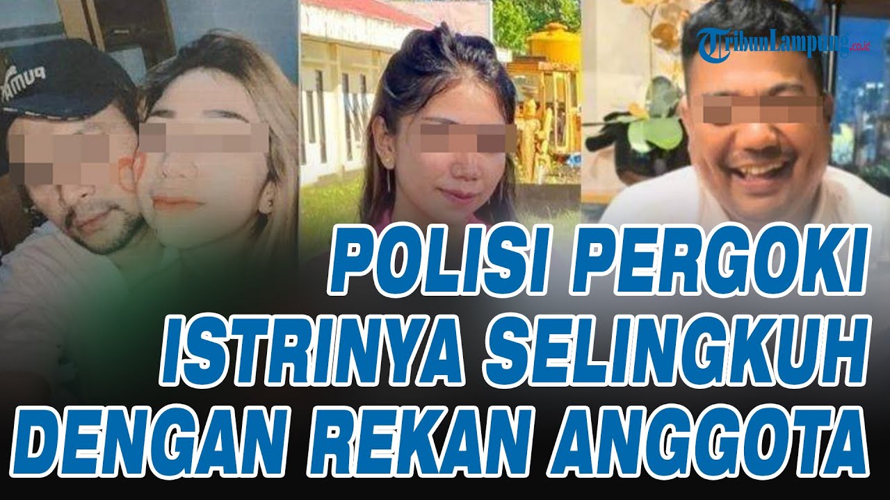 Suami Pergoki Istri Selingkuh dengan 2 Oknum Polisi, Bermesraan Masuk Kamar Mandi - YouTube