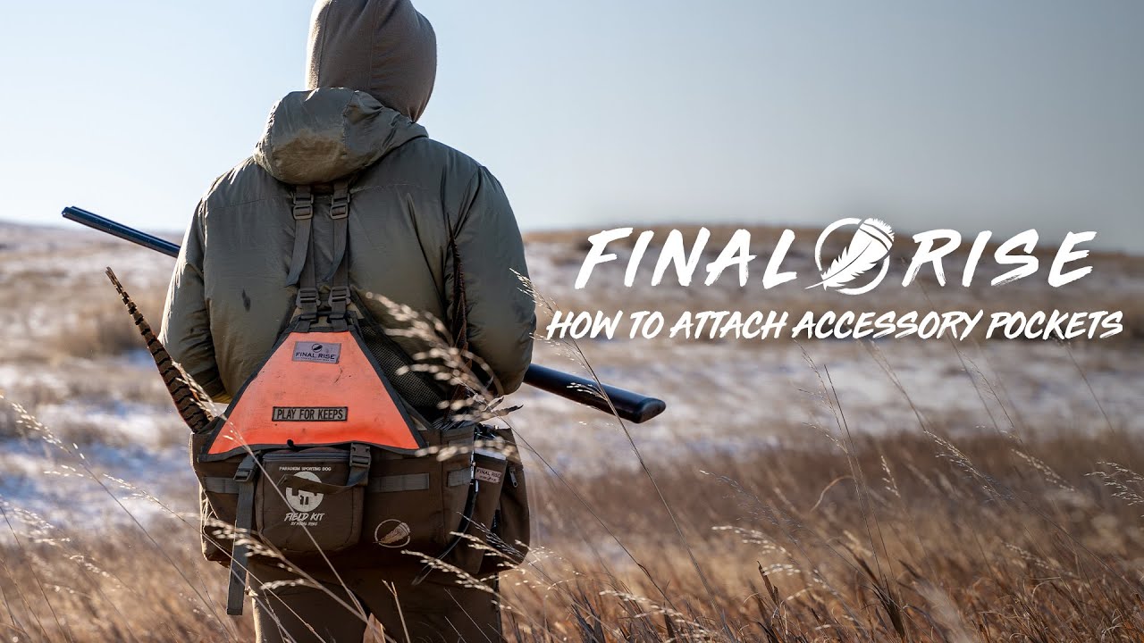 How to attach Final Rise Accessory Pockets to your Summit Vest System ...