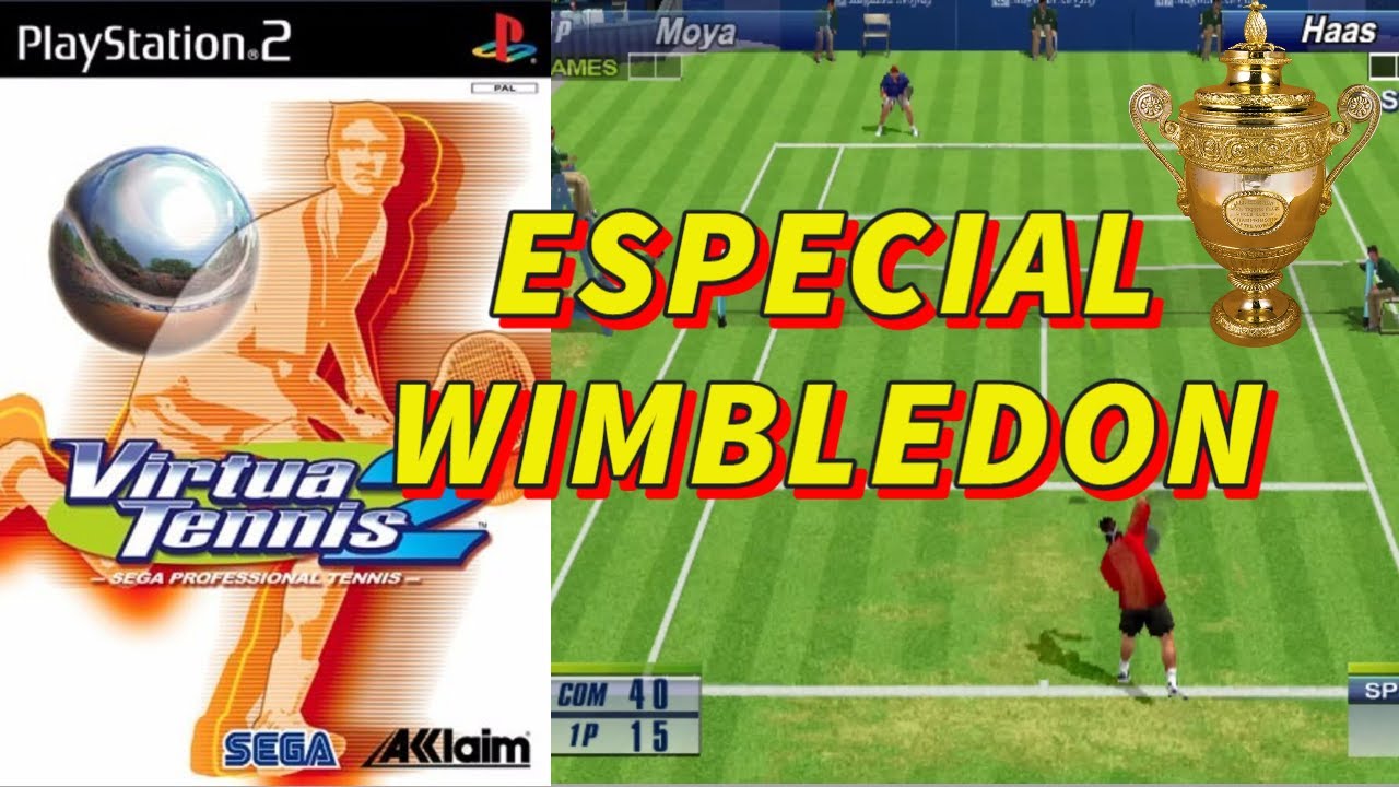 VIRTUA TENNIS 2 - PS2 - ESPECIAL WIMBLEDON - YouTube