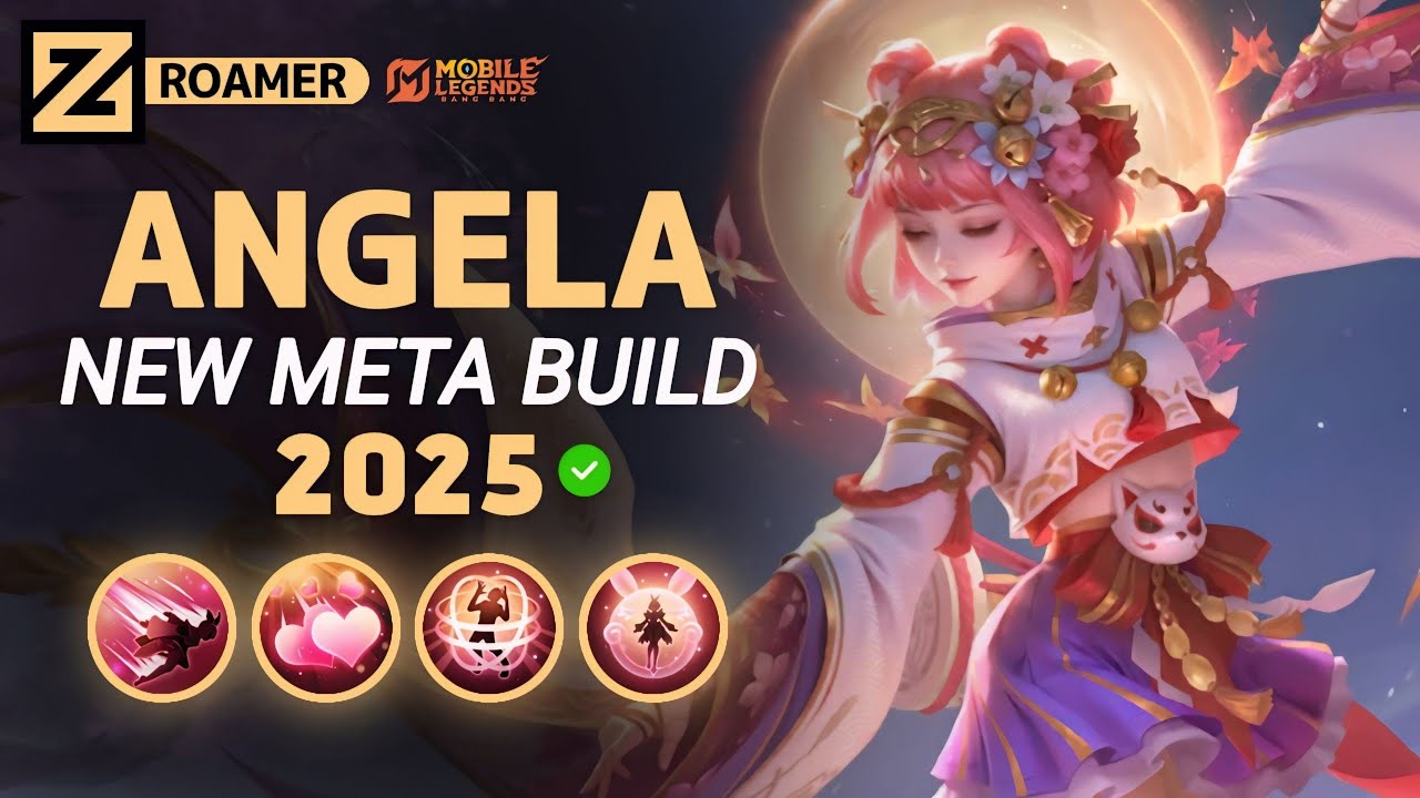 Angela NEW META Build 2025, Best Emblem, and Hero Counters | Mobile ...