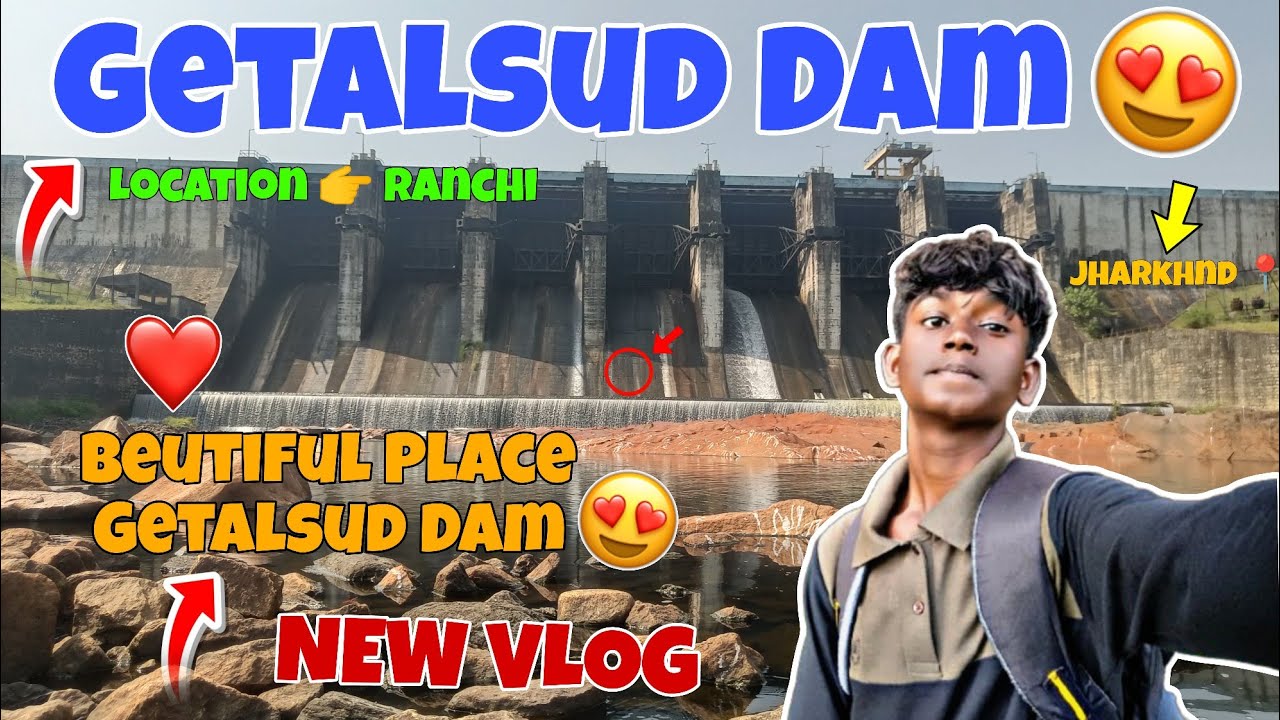 Ranchi Getalsud Dam 😍 Beutiful Place Getalsud Dam ️ New Vlog 🌼 ...