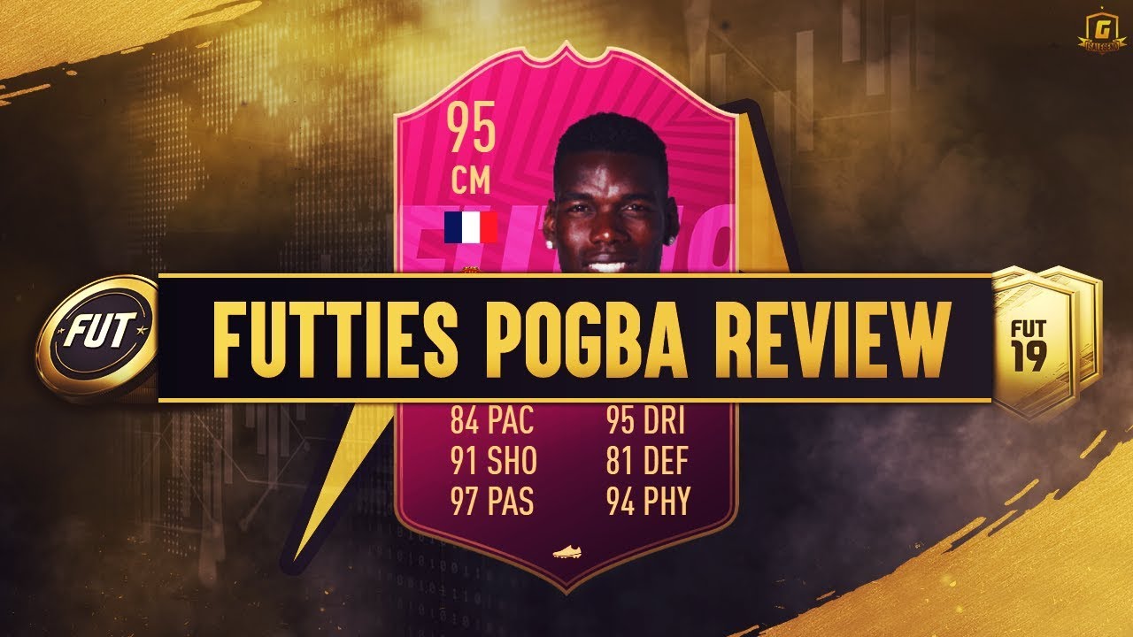 FIFA 19 FUTTIES Paul Pogba Player Review (95) Player Review W/Gameplay ...