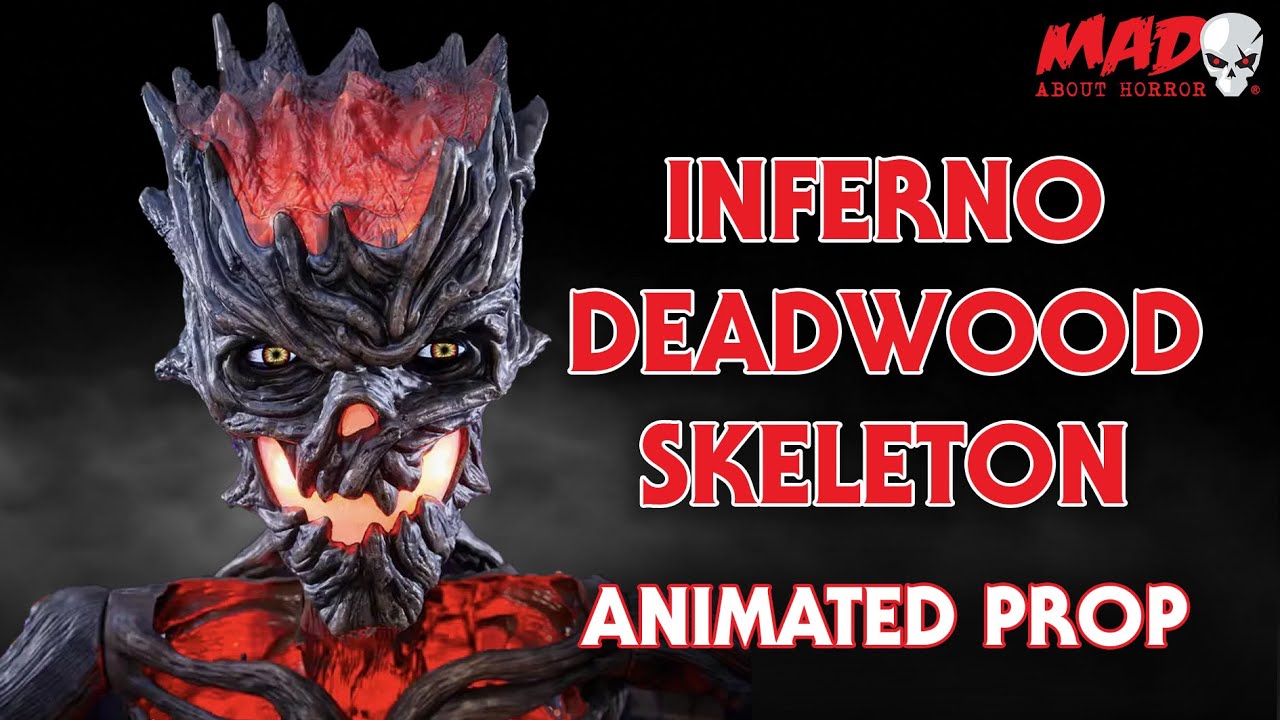 12ft Giant Inferno Deadwood Skeleton Animated Prop - Home Depot 2024 ...