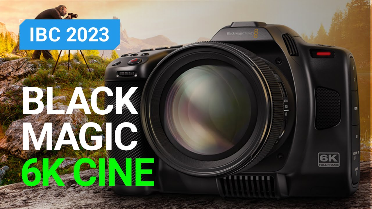First look at the Blackmagic full-frame, 6K cinema camera - YouTube