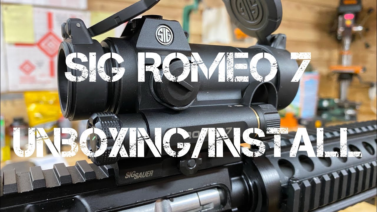 Sig Romeo 7 Unboxing/Install - YouTube