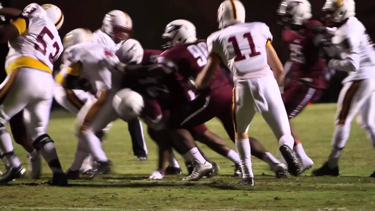 Hinds CC Football vs. JCJC 10 15 2015 - YouTube