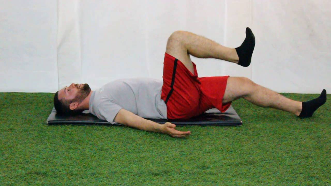 Single Leg Straight Leg Glute Bridge - An Exercise Demo by Optimizing ...