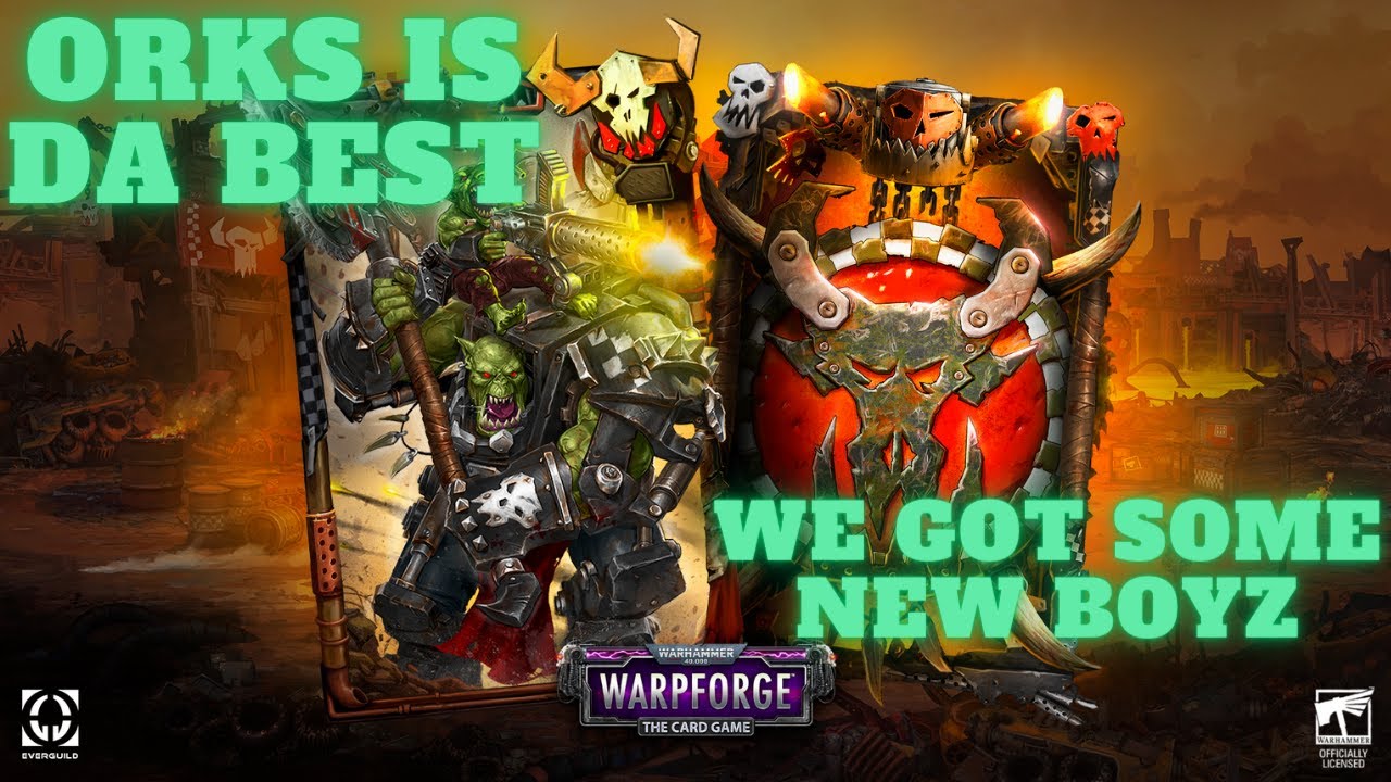Ork Reinforcements Are Here! Warhammer 40,000: Warpforge - YouTube