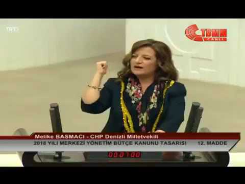CHP'li Vekil Melike Basmacı'nın efsane konuşması