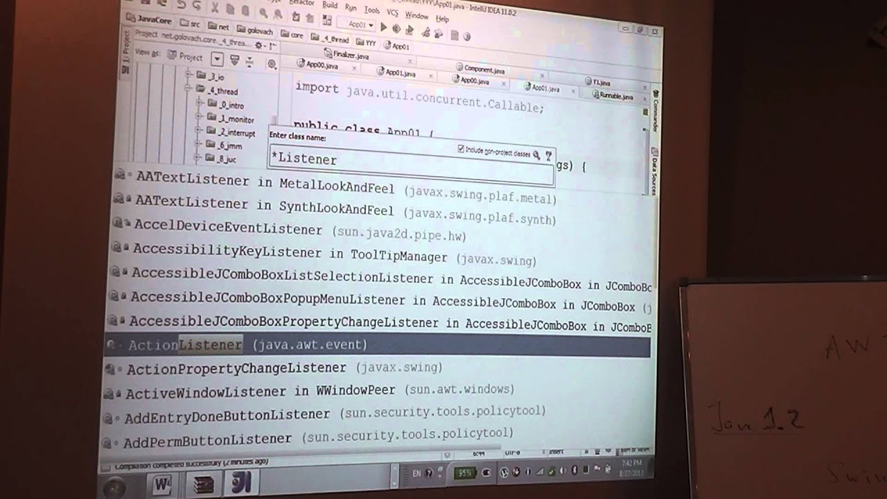 Java Core July: Thread. Лекция #14 (Часть 1) - YouTube