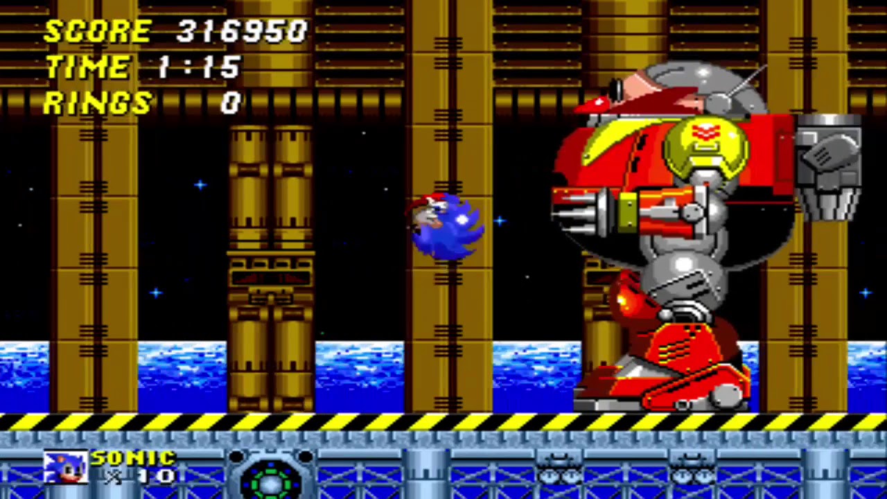 Sonic The Hedgehog 2 Death Egg Zone Youtube