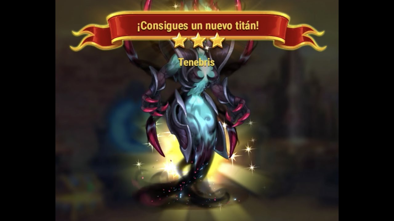Hero Wars - FB - Obteniendo al Super Titan de la obscuridad Tenebrus ...