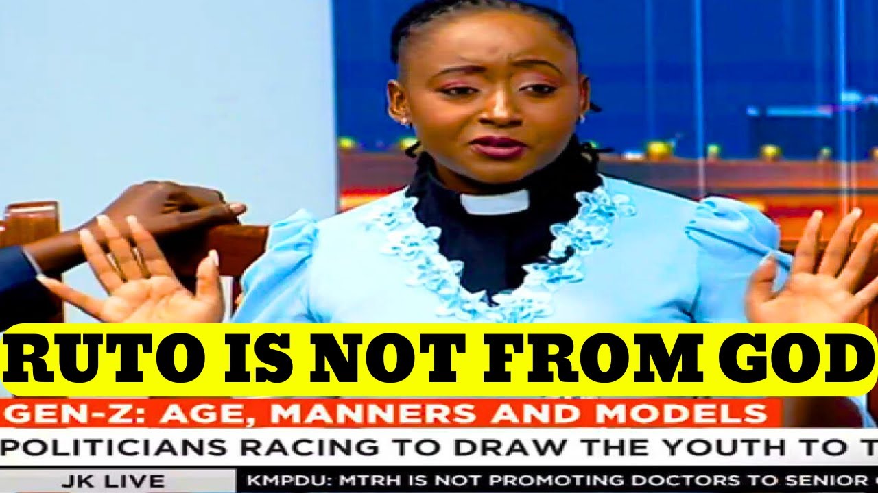 Gen Z Pastor Rev. Carolyn Kiarie DESTROYS Ruto On Live Tv | Ruto Buried ...