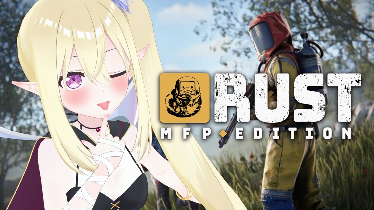 【RUST】Day4 イラストとボイス事業始めました in #MFPRUST【鬼吸魔りあな / セルフ個人Vtuber】 - YouTube