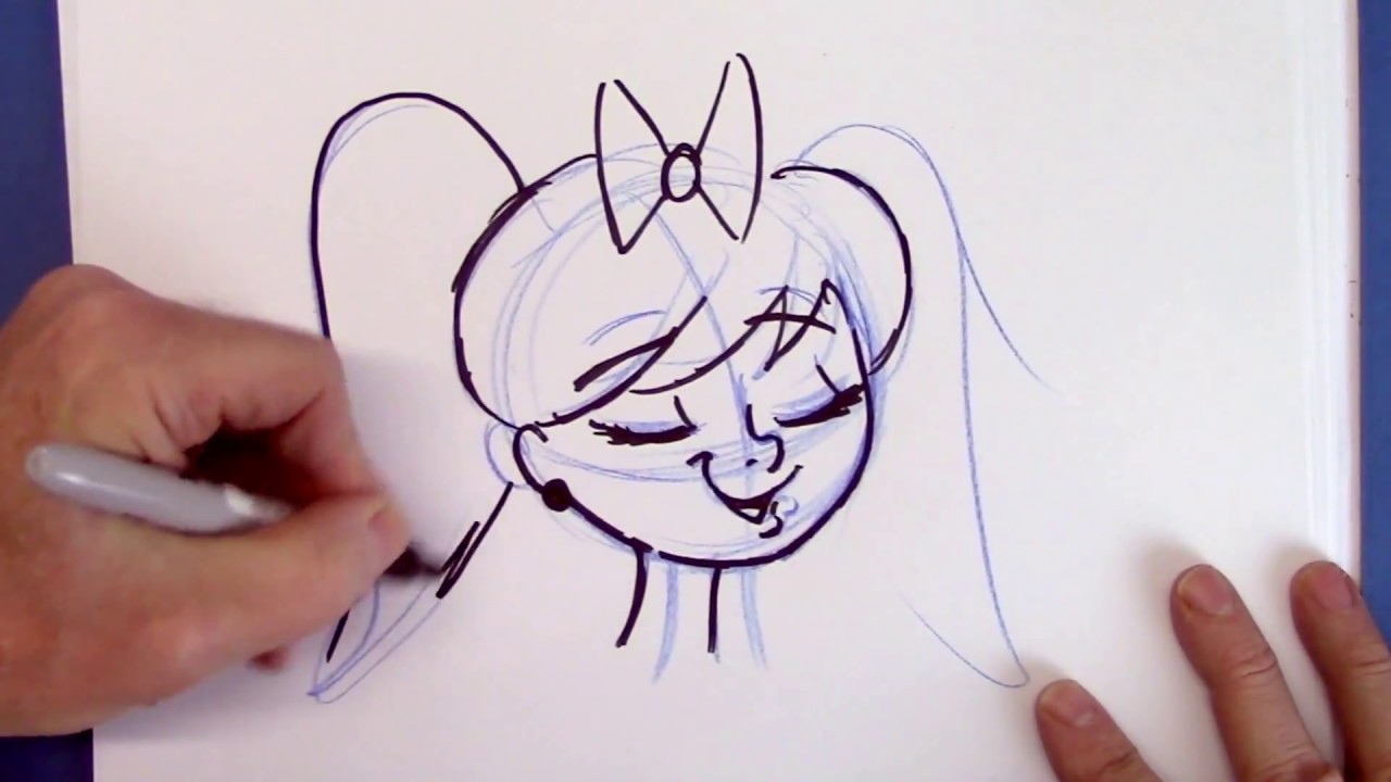 How to Draw Expressions for Cartoons - Step by Step - YouTube