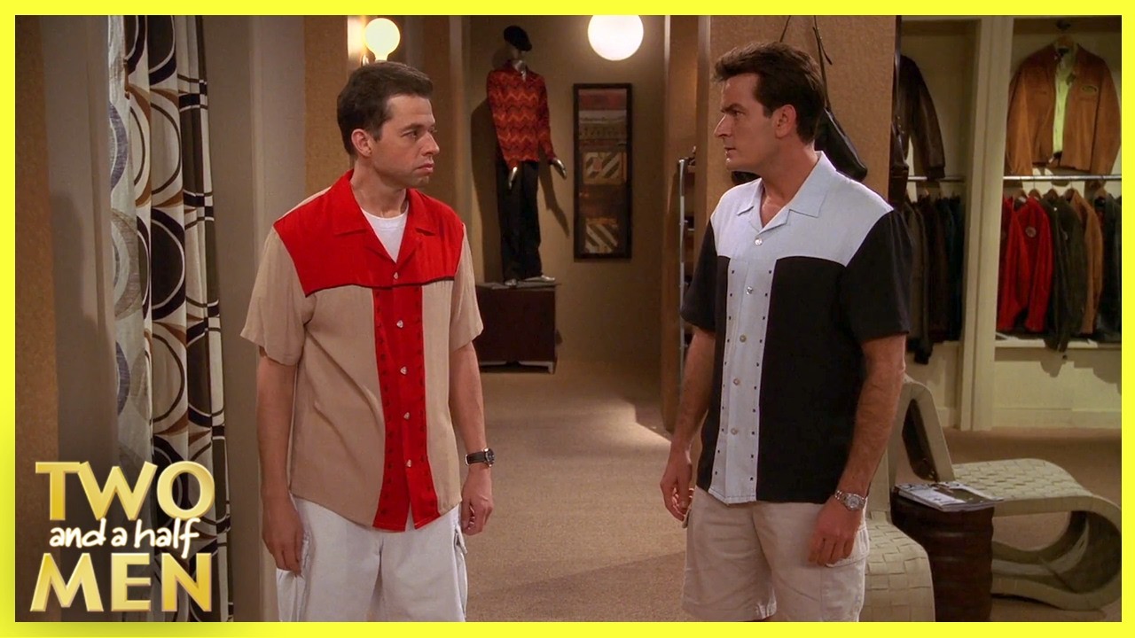 Charlie and Alan Go Clothes Shopping Together | Two and a Half Men ...