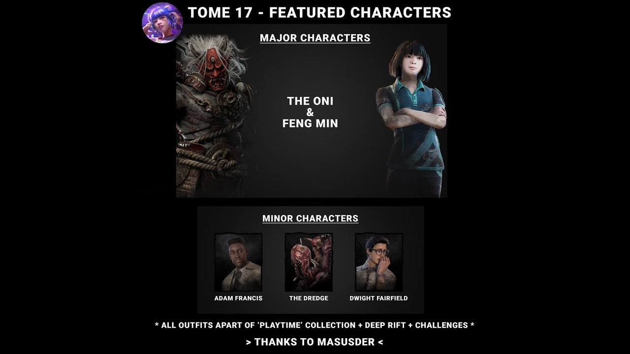 DBD Leaked Upcoming Cosmetic Collections, Tome 17, & Halloween Event ...