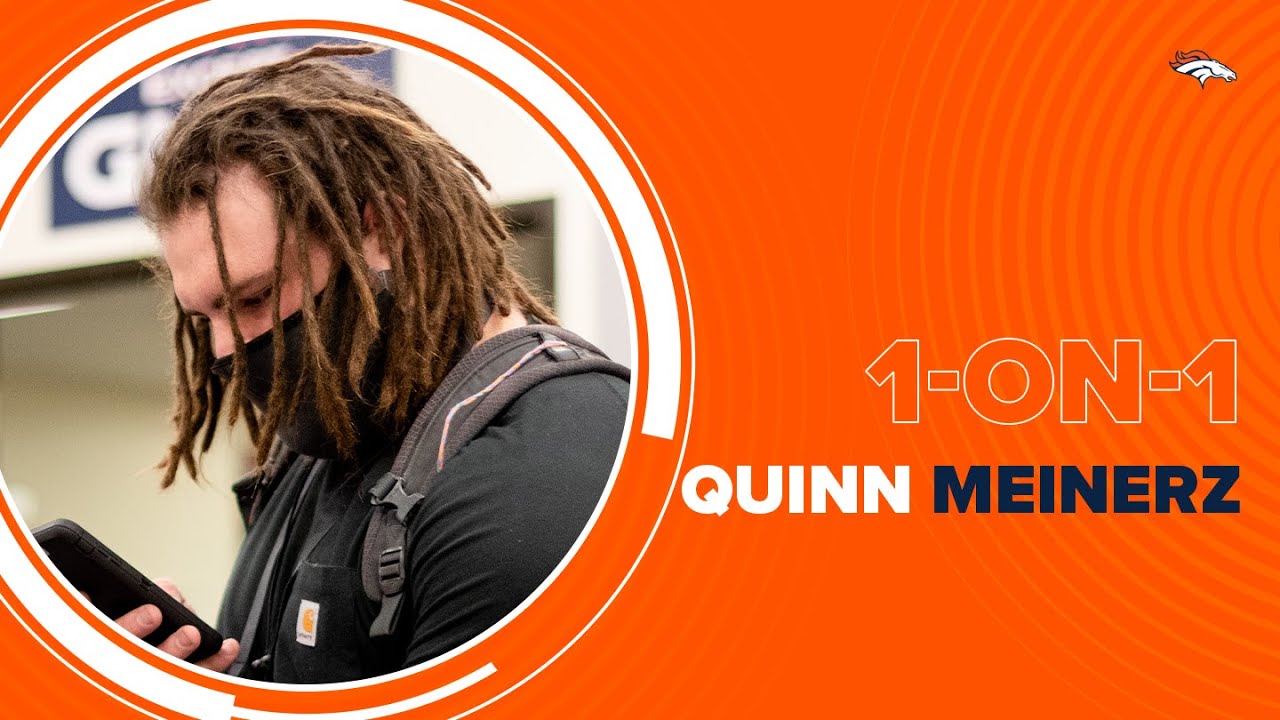 Quinn Meinerz eager to develop 'self-taught' skills at center under ...
