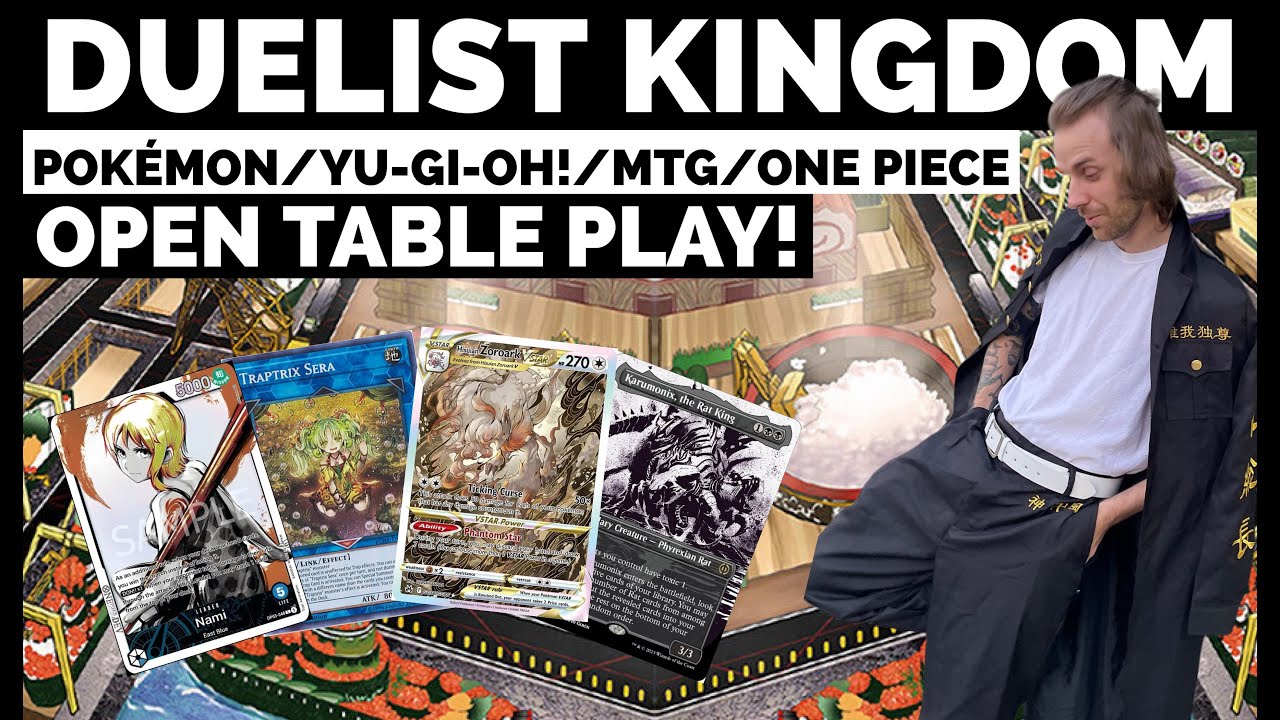 Duelist Kingdom: Open Table Stream! - YouTube
