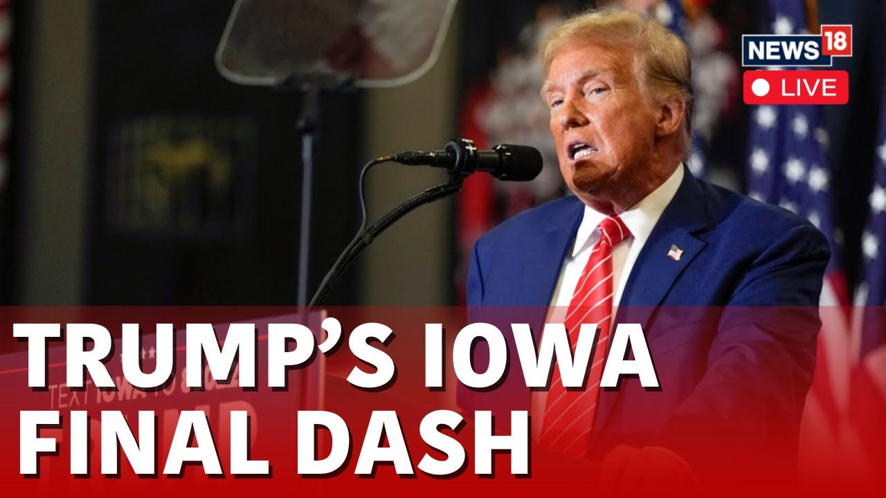 Trump Rally In Iowa LIVE | Donald Trump Speech In Iowa LIVE | US News ...