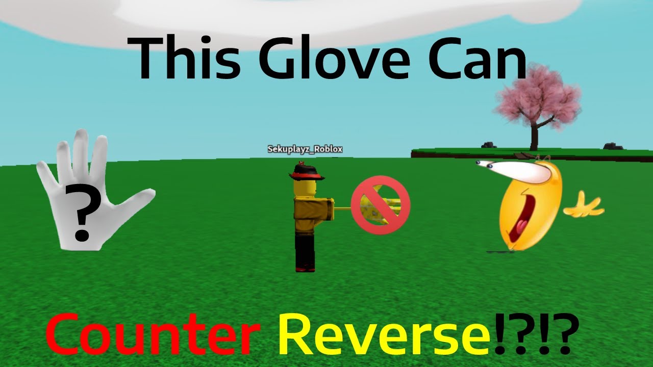 This Glove Can COUNTER REVERSE!??!? | Slap Battles Roblox - YouTube