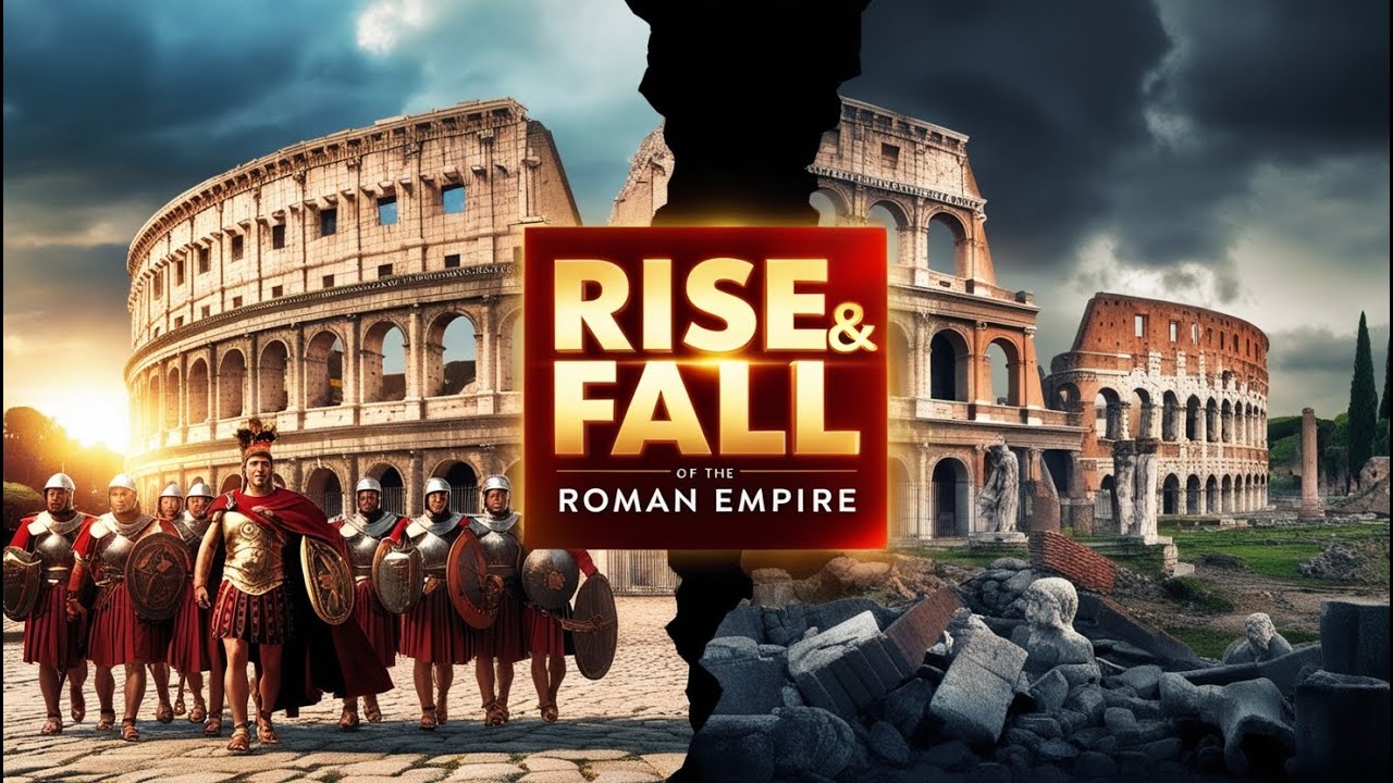 The Rise and Fall of the Roman Empire Explained in 3 Minutes. - YouTube