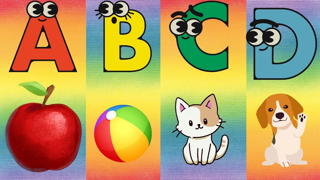 Das Abc Lied! A - wie Apfel ! #Kinderlieder - YouTube