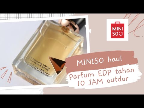 UNBOXING PARFUM MINISO FEARLESS EAU DE PARFUM TAHAN 10 JAM #short # ...