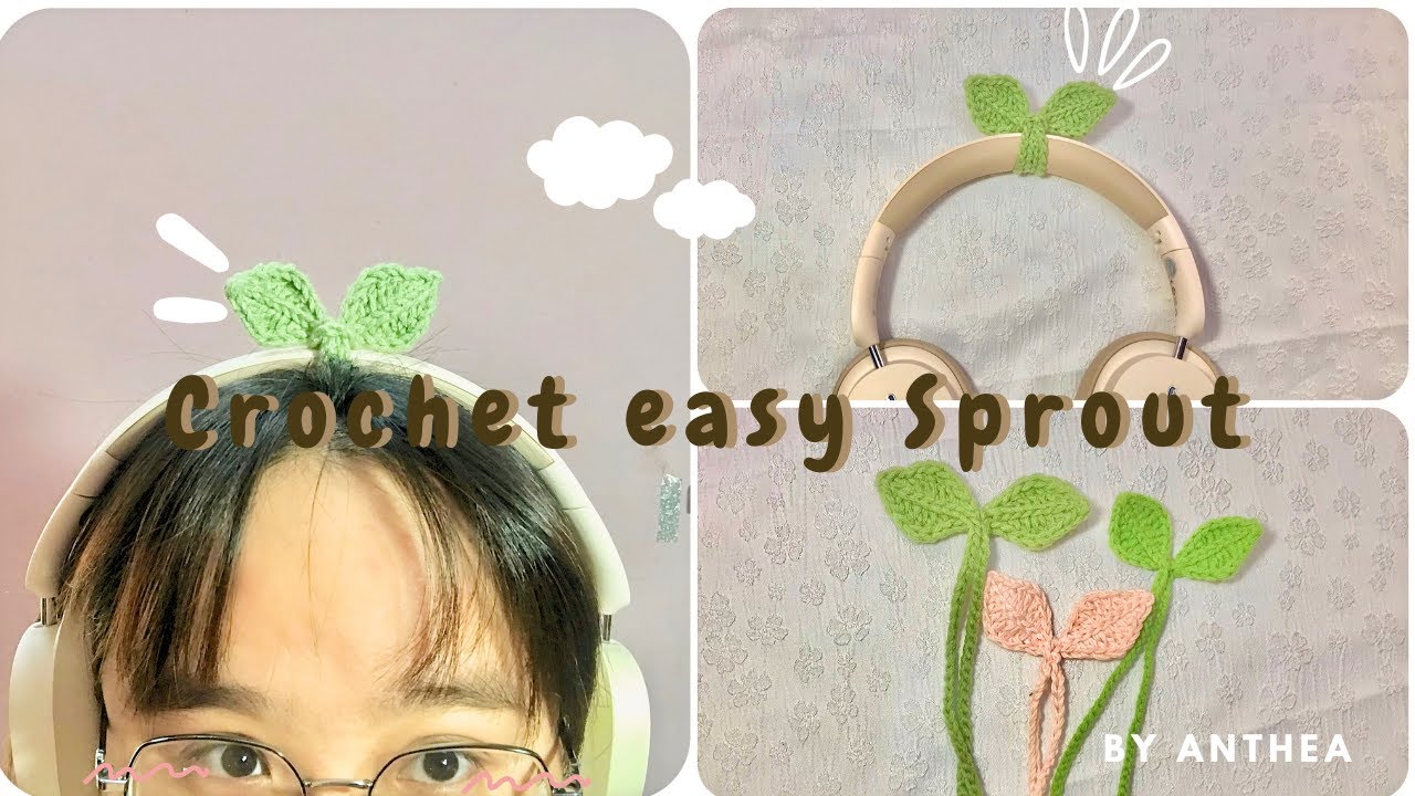 [ENG] móc mầm cây đơn giản cho người mới | crochet simple sprout 🌱🌱🌱 - YouTube