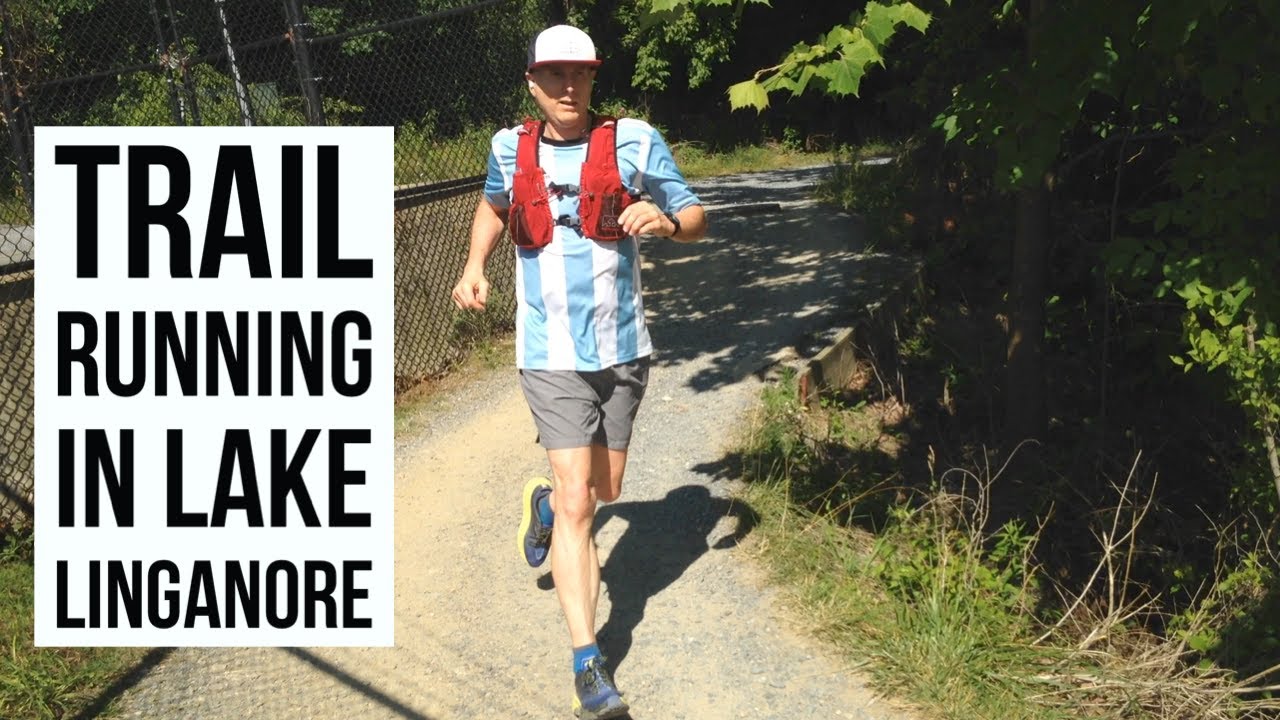 Trail Running in Lake Linganore - YouTube