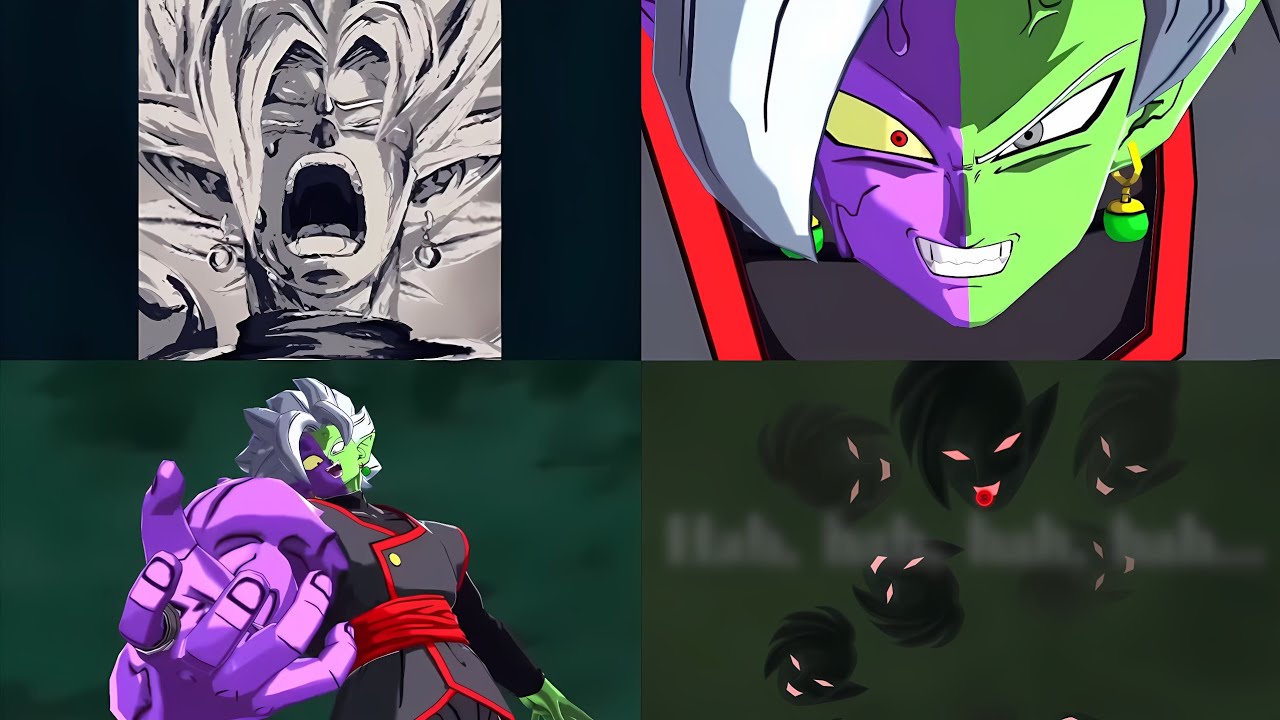 ULTRA HALF CORRUPTED FUSION ZAMASU ANIMATIONS!! Dragon Ball Legends ...
