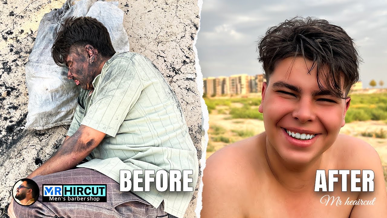 15-Year-Old Homeless Boy’s Shocking Model Makeover - YouTube