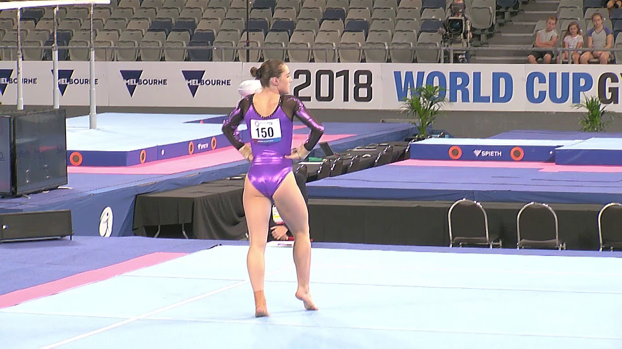 2018 World Cup Gymnastics Melbourne - Alexandra Eade (AUS) Floor ...