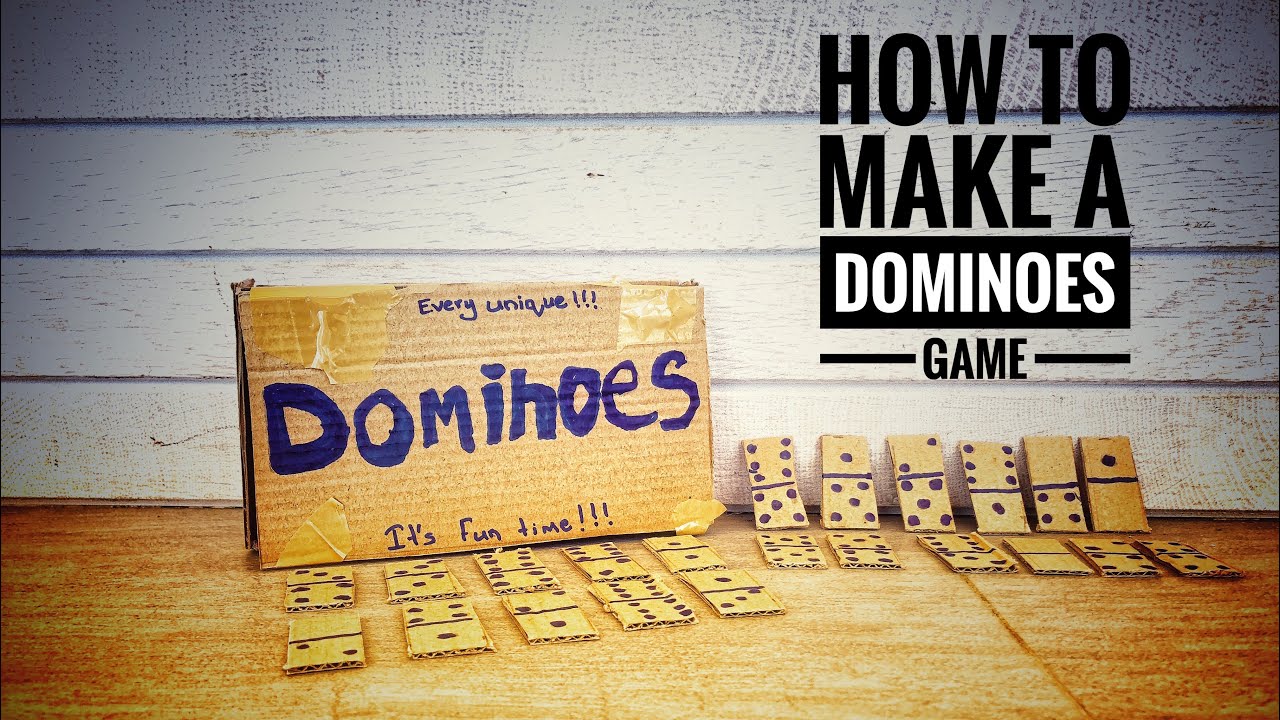 How To Make Dominoes Game At Home DIY It s Amazing YouTube how-to-make-dominoes-game-at-home-diy-it-s-amazing-youtube