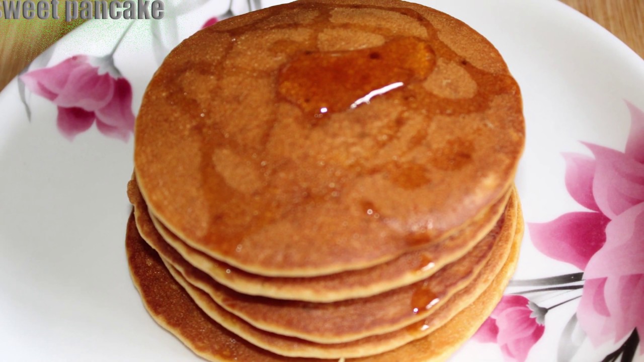 pancake recipe || గోధుమపిండితో 5నిమిషాలలో పాన్ కేక్ ఒక్కసారి చేయండి ...