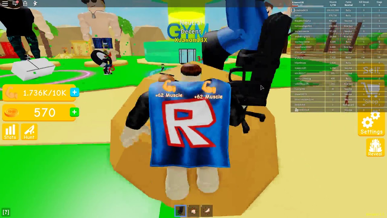 lifting simulator part 1 - YouTube