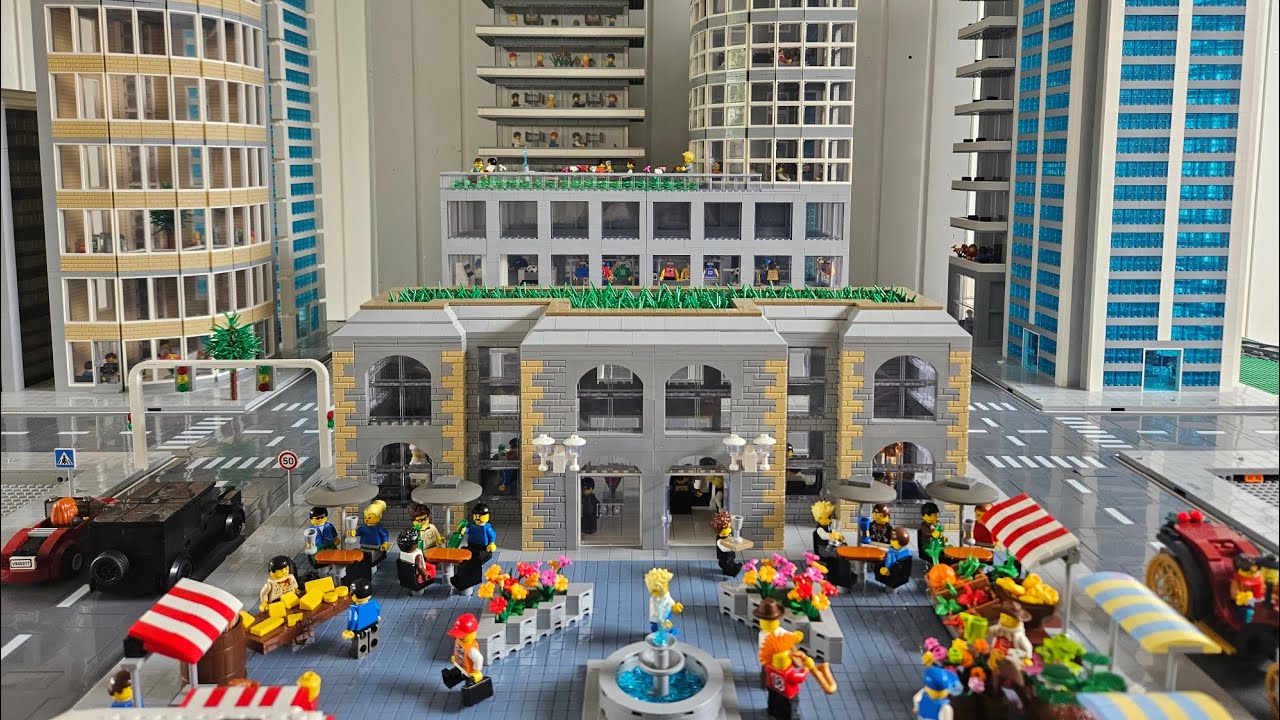 Building the Ultimate LEGO® Market Square: Stalls, Fountains, and More ...