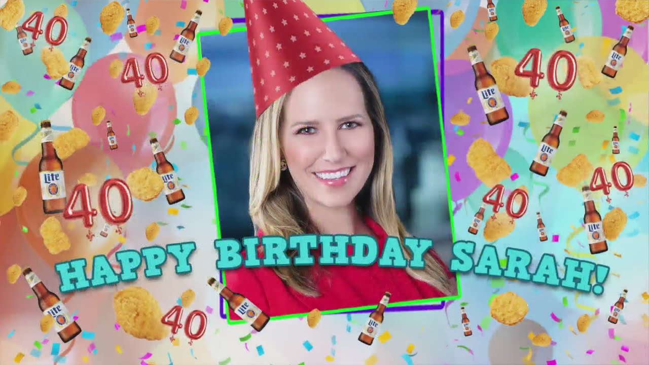 Partying it up with Sarah on her 40th - YouTube