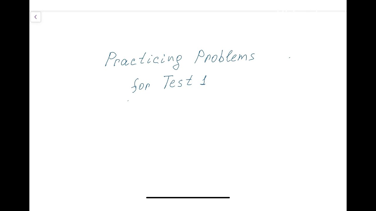 Statistics_H: Practicing Problems for Test 1(questions 1-16) - YouTube