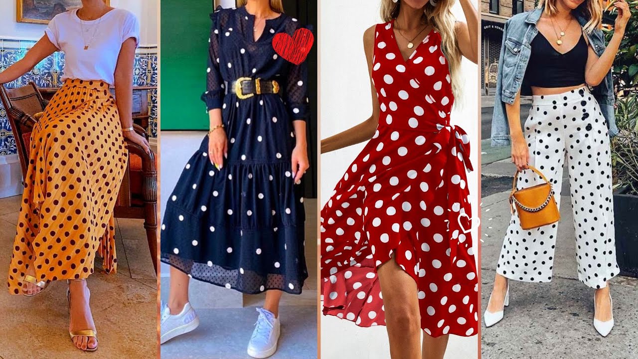 Roupas De PoÁ Tendencia Estampa De Poá Dicas E 45 Inspirações Youtube