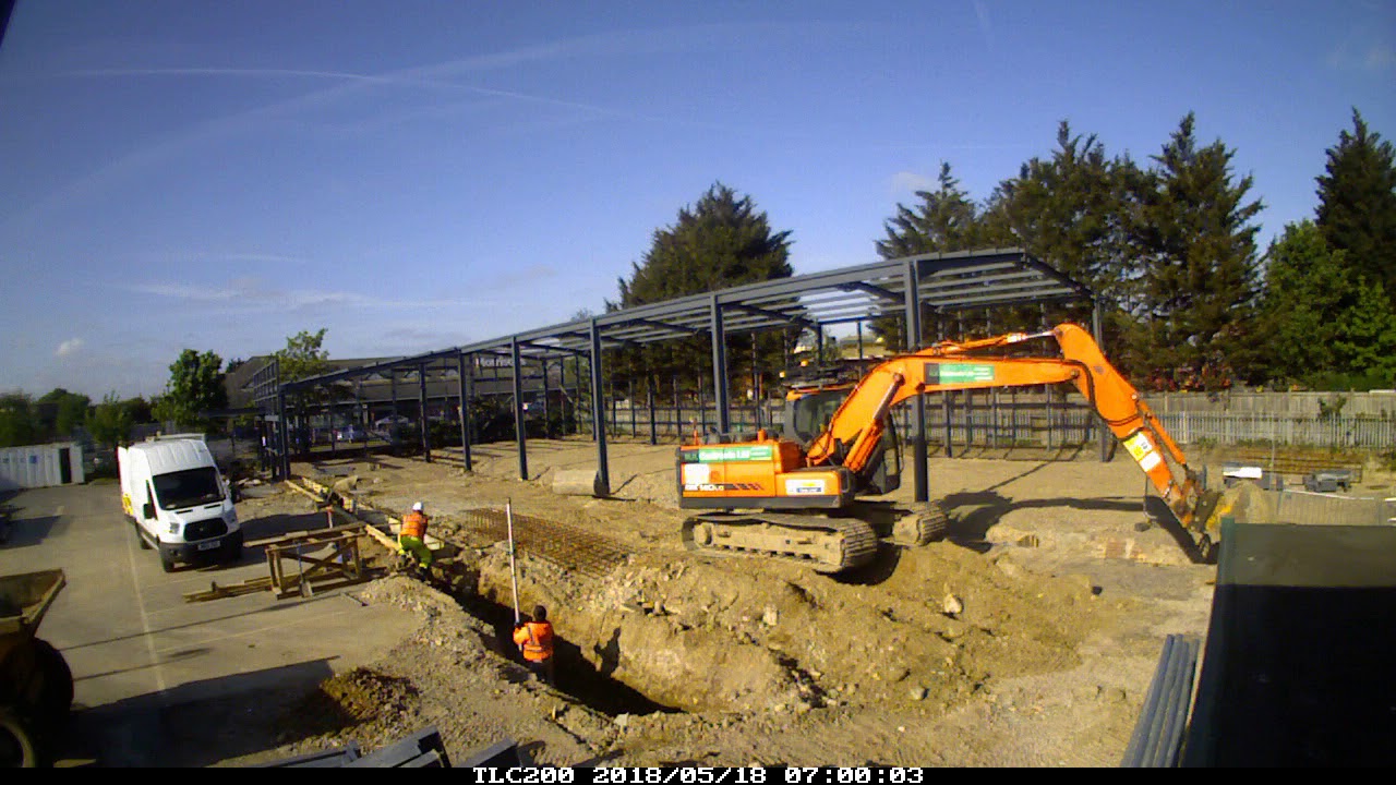 Becontree Leisure Centre 50m Pool Build - YouTube