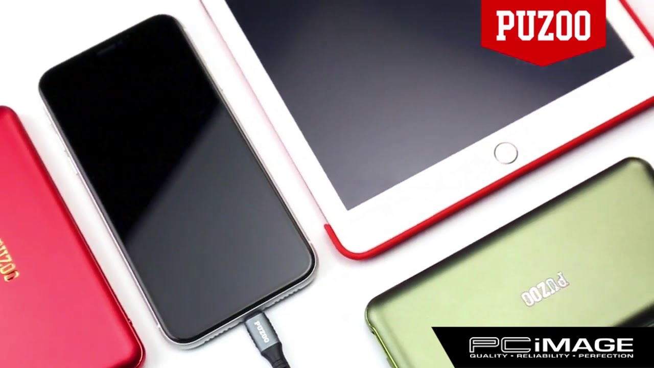 PUZOO PD15 MARS 10000MAH QC 4+, PD POWER BANK 4 - YouTube