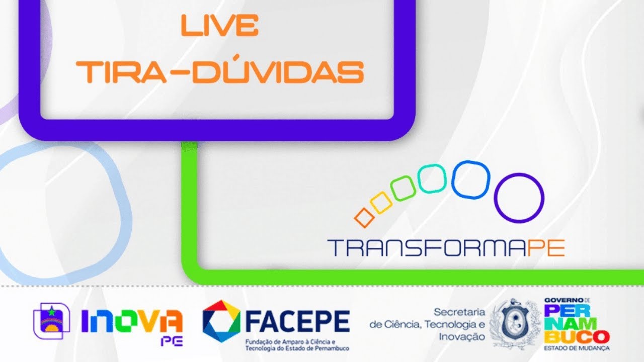 LIVE TIRA-DÚVIDAS TRANSFORMA PE - YouTube