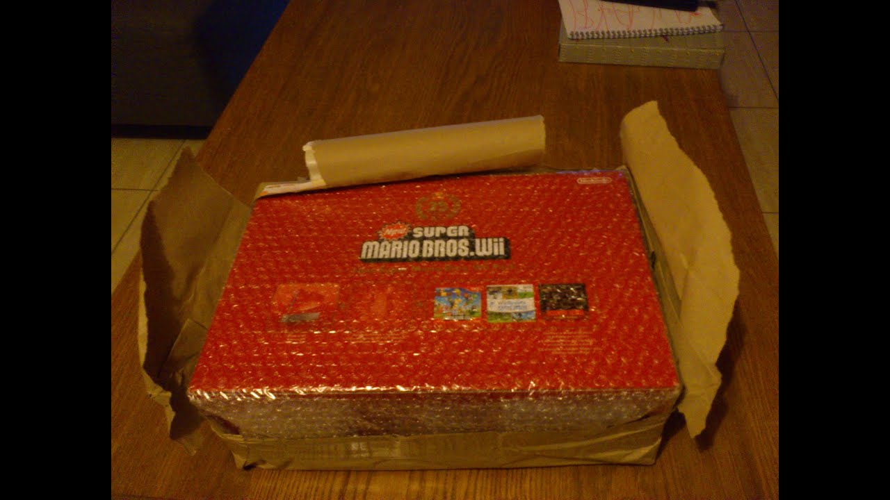 Unboxing Wii Roja Edicion 25 Aniversario - YouTube