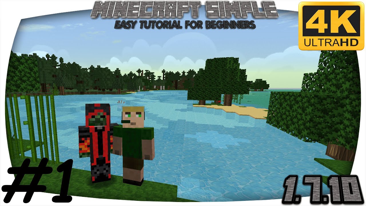 Minecraft Simple - Tutorial für Beginner 1.7.10 - Folge 1 | Appledone ...