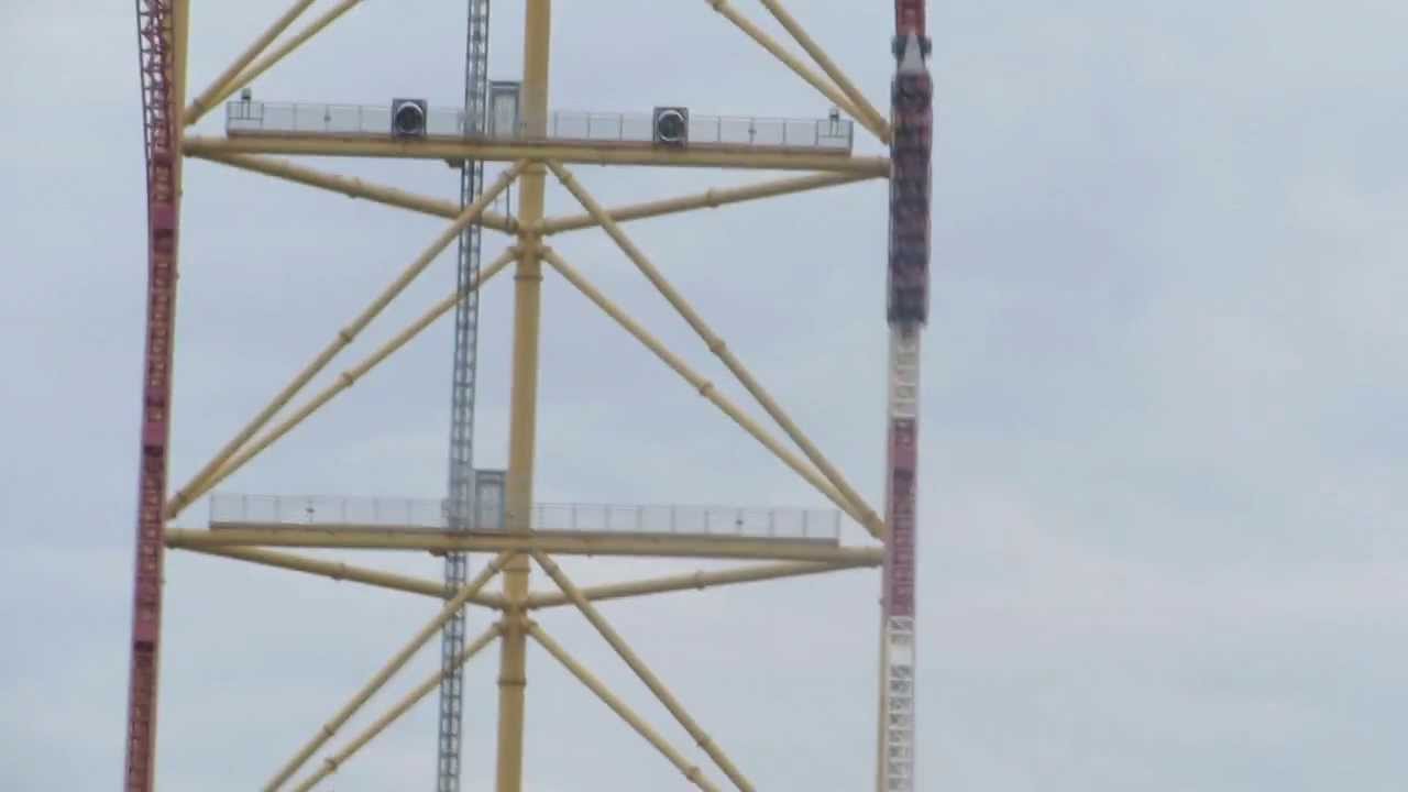 Top Thrill Dragster Off-Ride 2013 - YouTube
