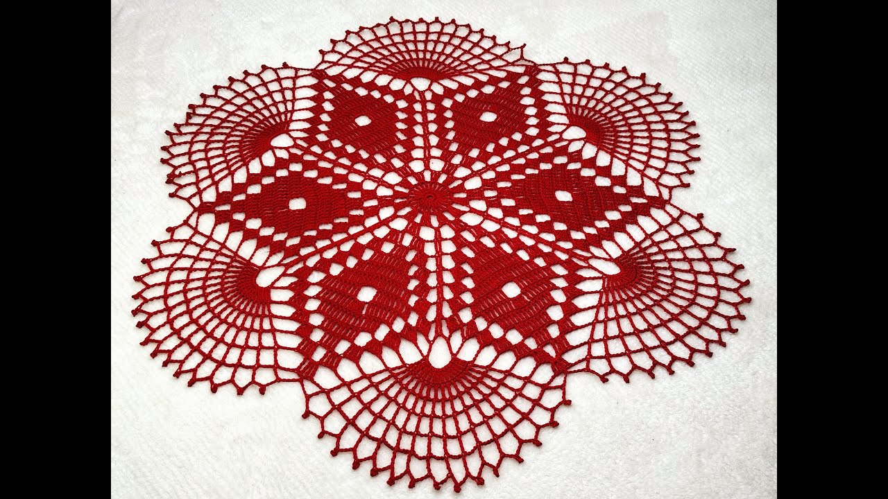 #5 EASY AND SIMPLE BEAUTIFUL DOILY 😍😍 - YouTube