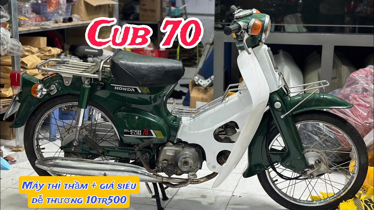 Cub 70. Giá siêu dễ thương 10tr500 - YouTube